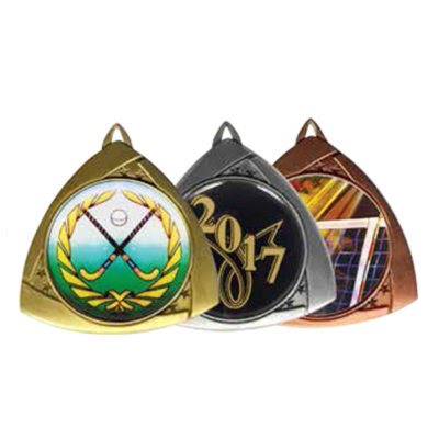 All Purpose Triangle Medal Large – AllTrophies