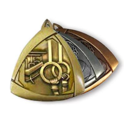 Male Gymnastic Triangle Medal – AllTrophies
